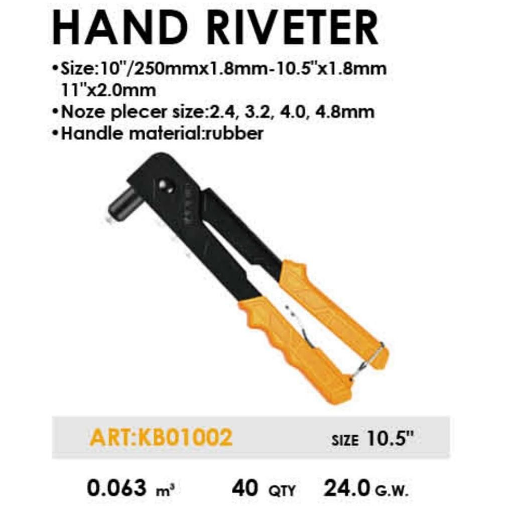 Jual new !!! DINGQI Tang Rivet Alat Rivet Hand Riveter 112001 KB01111 ...