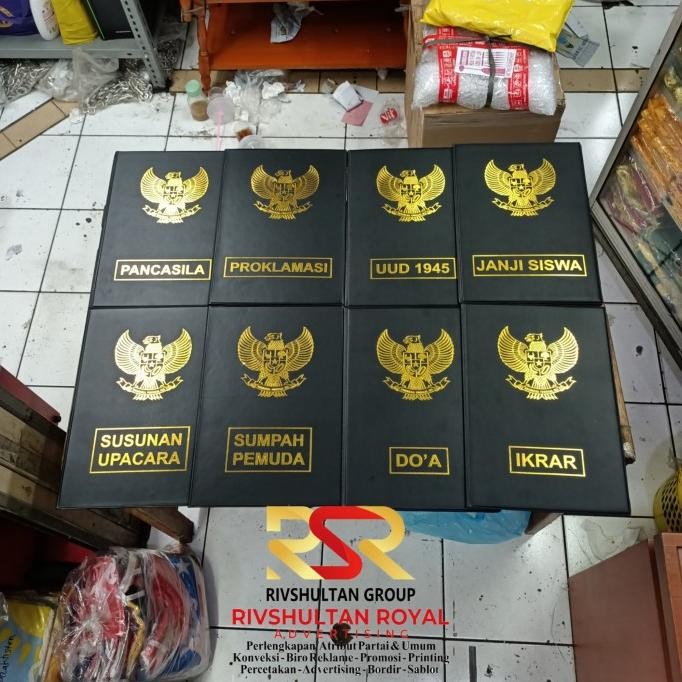 Jual new !!! Map Perlengkapan Upacara Map Garuda Pancasila Map Upacara ...