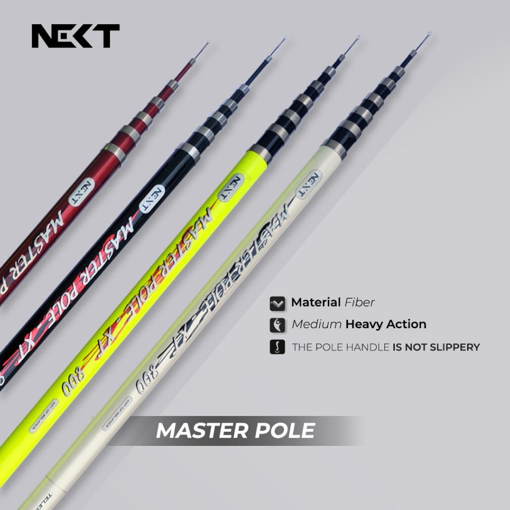 Jual Tegek Pancing Next Master Pole Versus Fiber - Bisa Untuk Bendera ...