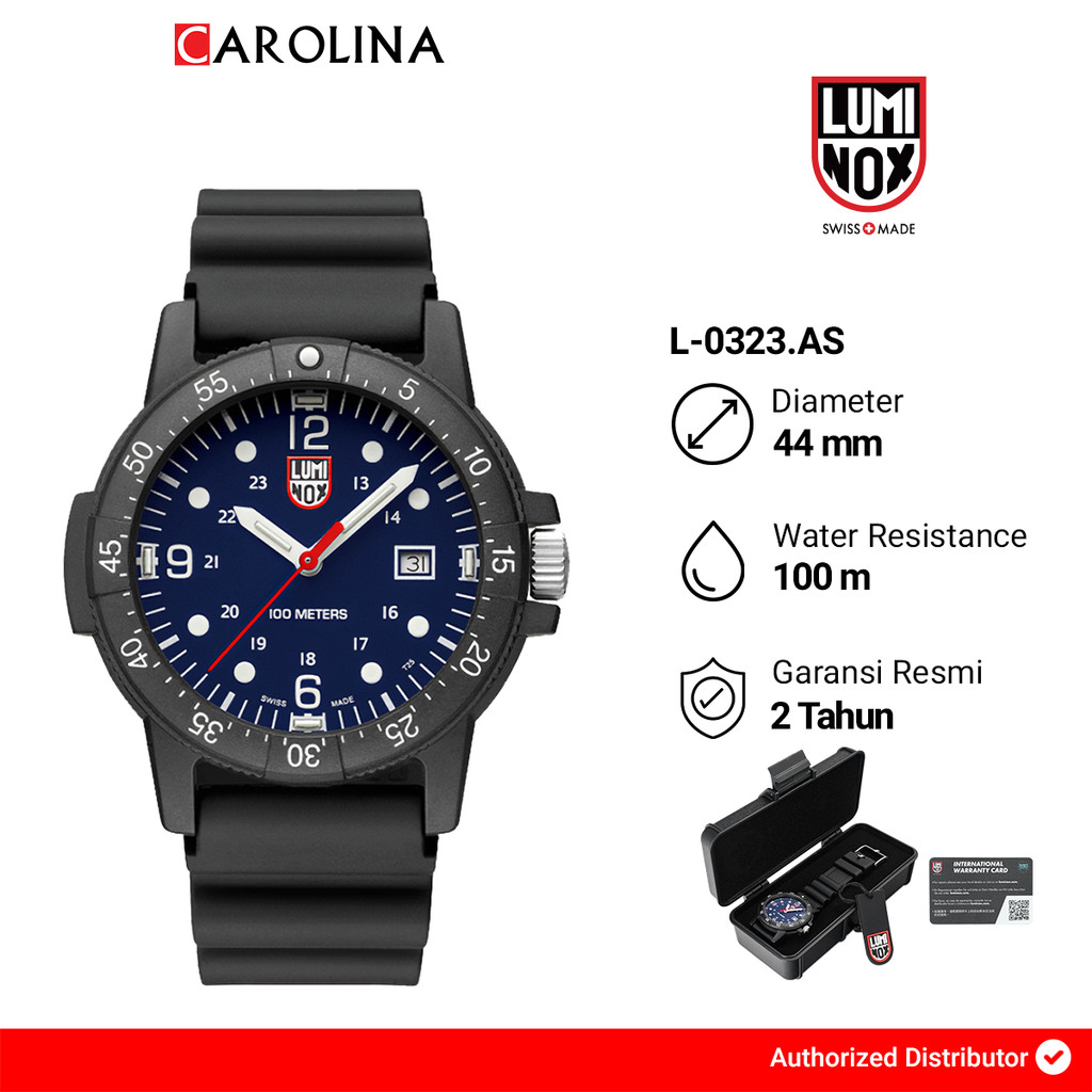 Jual Jam tangan Pria LUMINOX L-0323.AS Leatherback Sea Turtle Giant ...