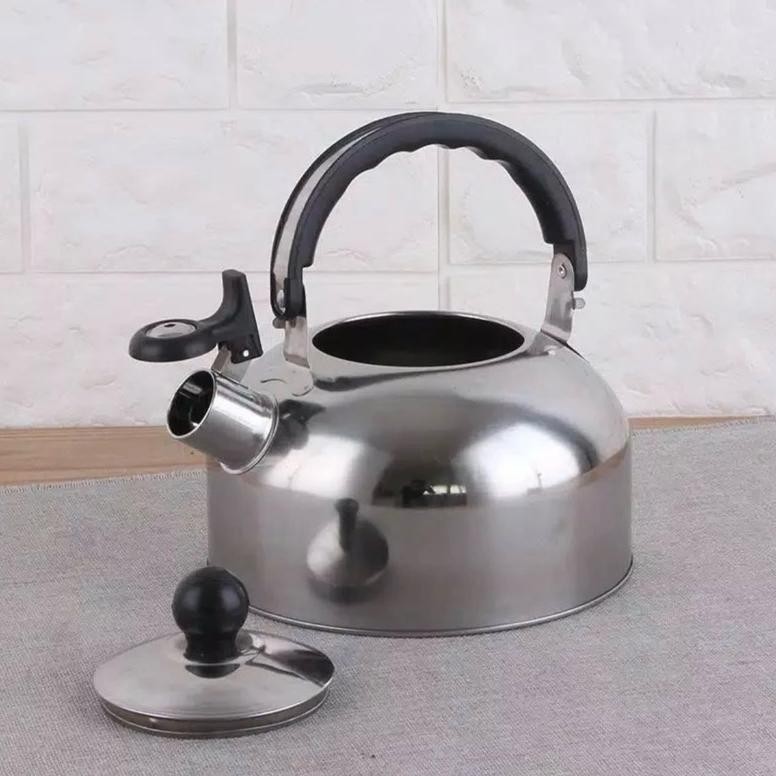 Jual Fj-44 Teko Stainless 3 L / 4 L / 5 L Ceret Bunyi Siul Anti Karat Ceret Bunyi Untuk Masak ...