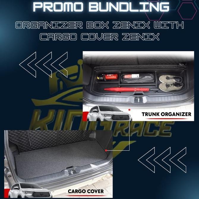 Jual OTOPROJECT - PAKET BUNDLING REAR TRUNK BOX+CARGO COVER INNOVA ...
