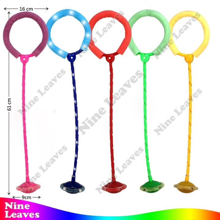 Jual Mainan Hula Hoop Kaki Roda Nyala Gagang B/O Lampu 5 Warna | Shopee ...
