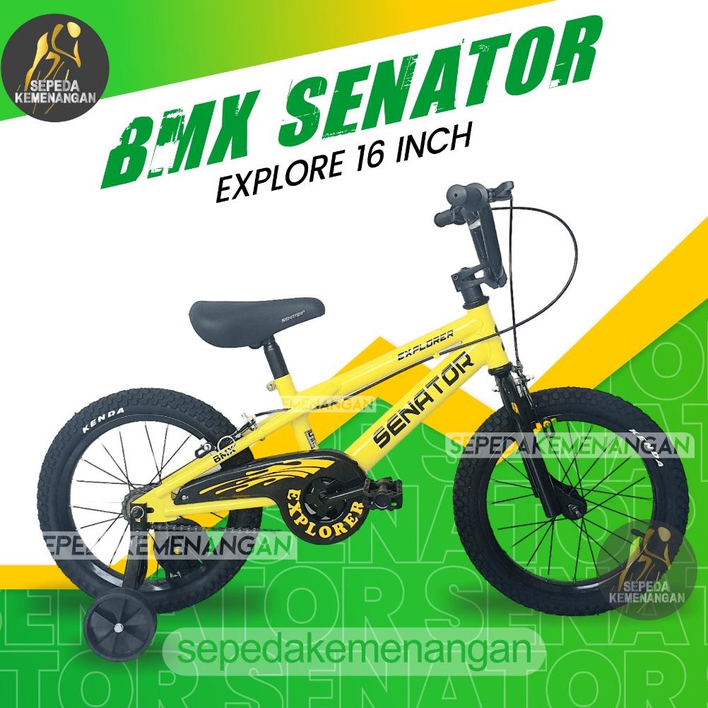 Jual SEPEDA ANAK BMX SENATOR EXPLORE UKURAN 16 INCH | Shopee Indonesia