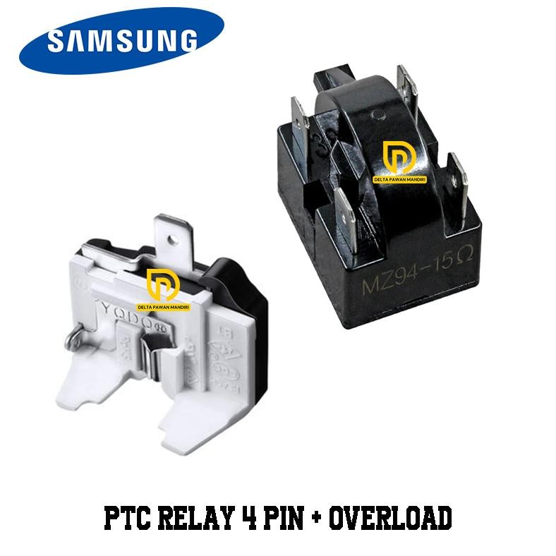 Jual Relay PTC 4 pin Overload Kulkas SAMSUNG 1 pintu / 2 pintu | Shopee ...