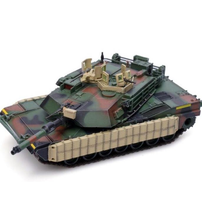 Jual Diecast Tank Abrams M1A1 TUSK "Camo Green" 1/72 by Panzerkampf ...