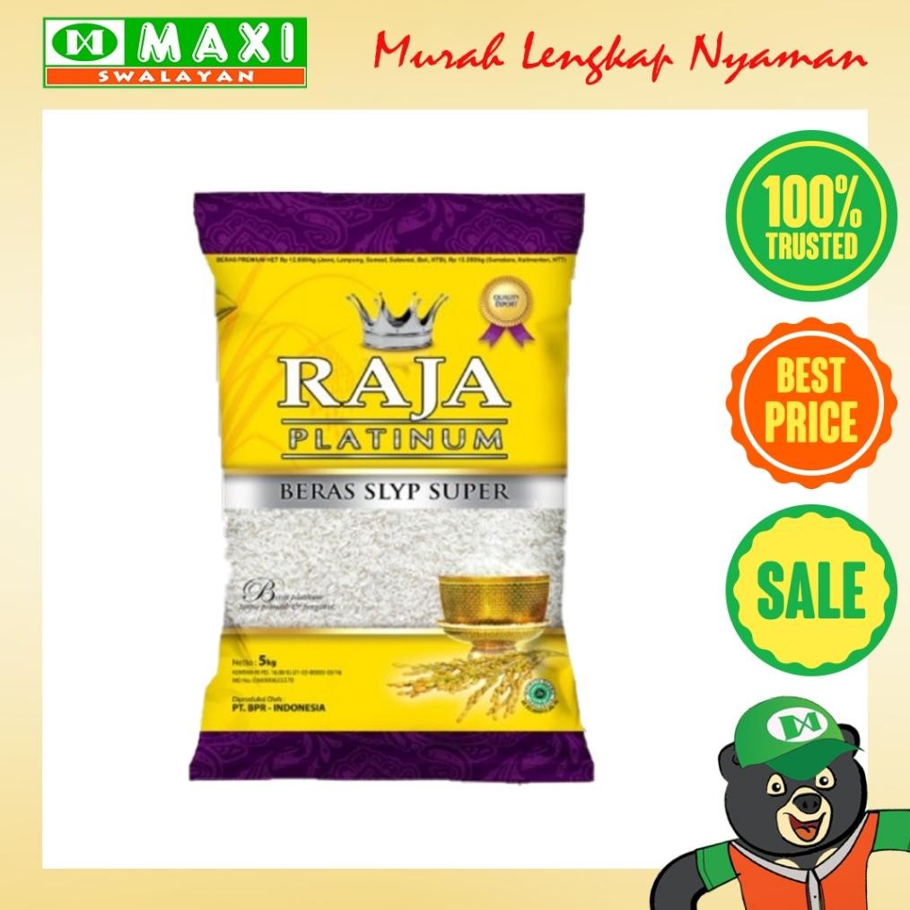 Jual Beras Raja Platinum Beras 5kg | Shopee Indonesia