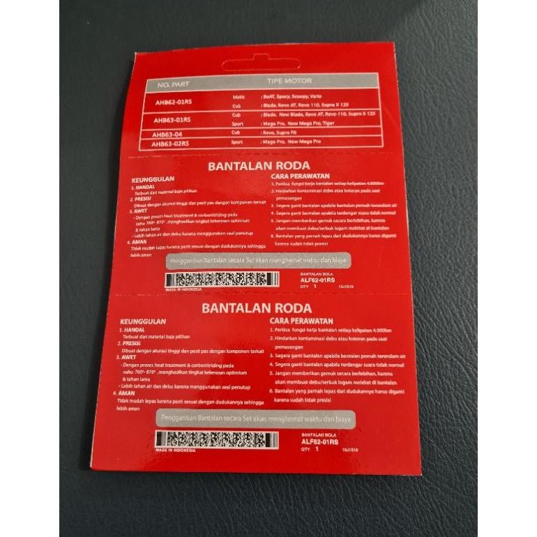 Jual Ni06 Sr-32 Lahar Laher Bearing Roda Depan 6201 Rs Bantalan Bola ...