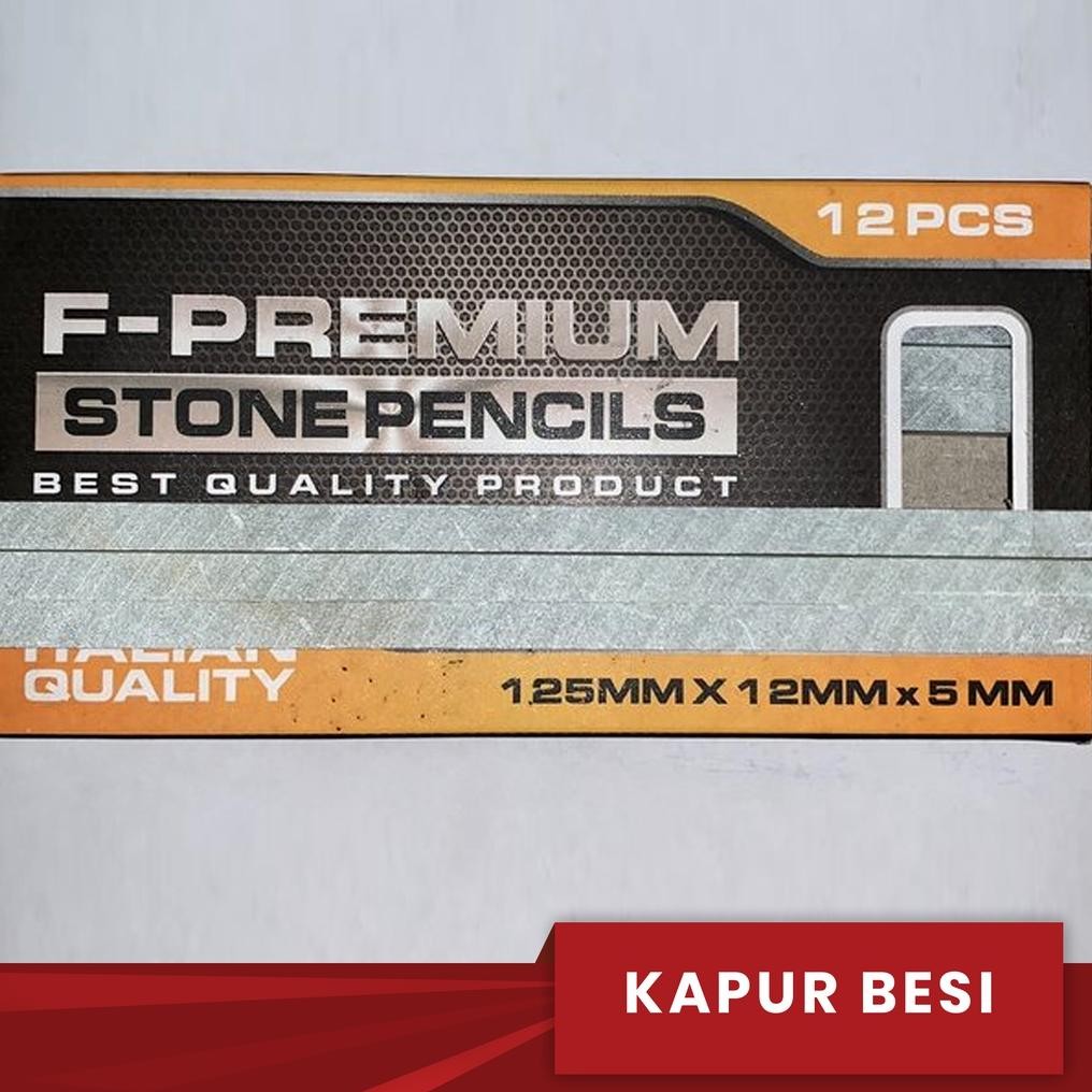Jual Original Kapur Besi / Stone Pencil / Kapur Besi Isi 12 Pcs / Kapur Besi Ferrari F-Premium ...