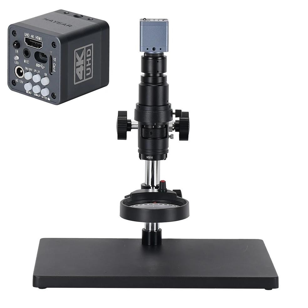 Jual Real 4K UHD 60FPS Microscope Camera 180X Autofocus Lens Industrial ...