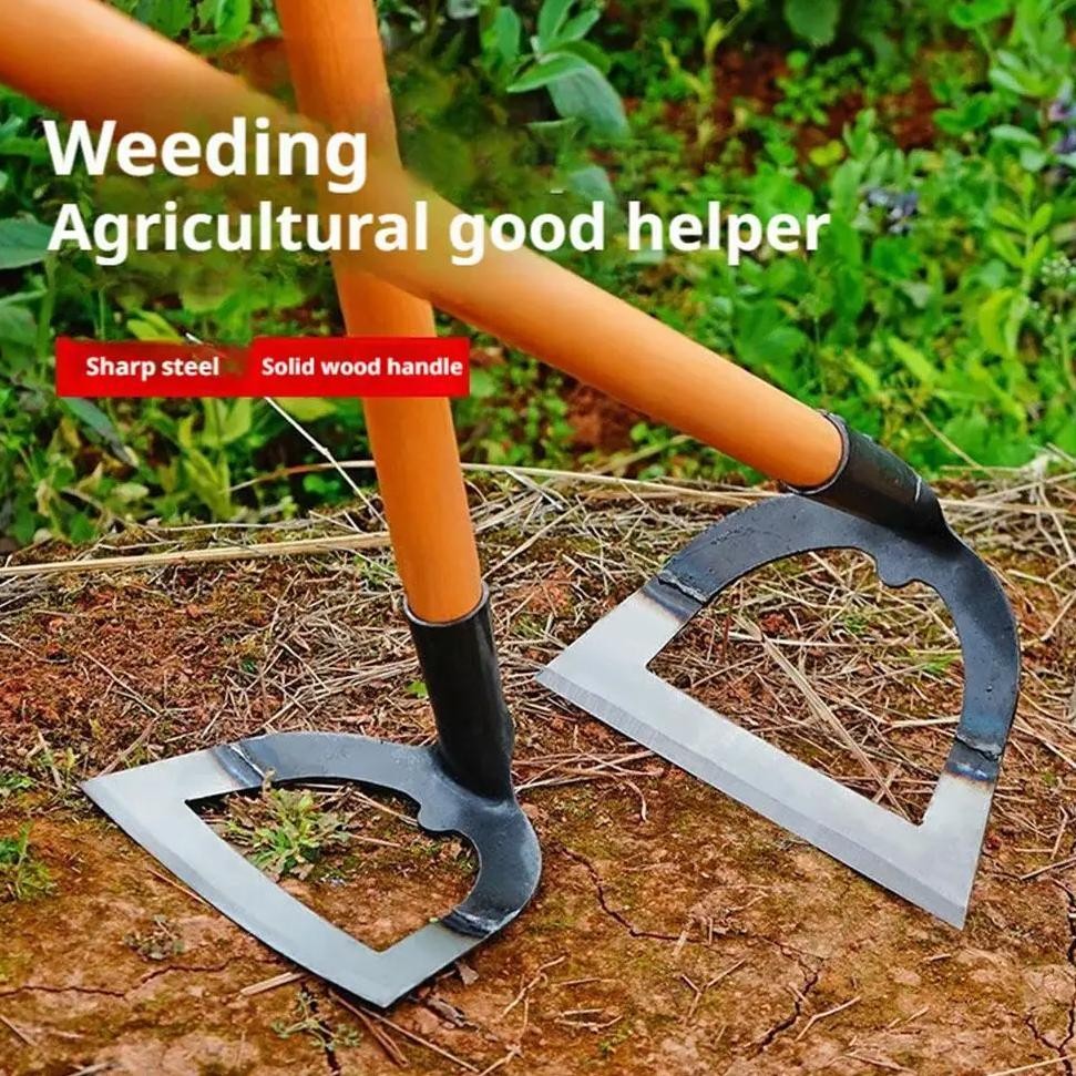 Jual Hollow Hoe Weeding Rake Labor-Saving Weeding & Loosening Soil ...