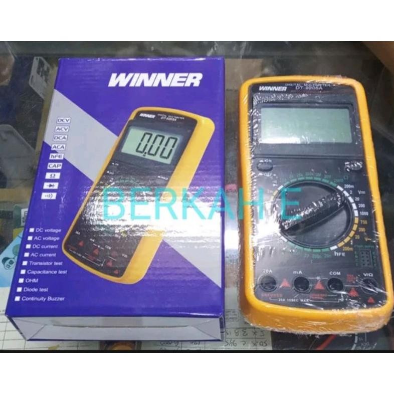 Jual Er-90 Digital Multimeter Multitester Avometer Winner Dt-9205A Er ...