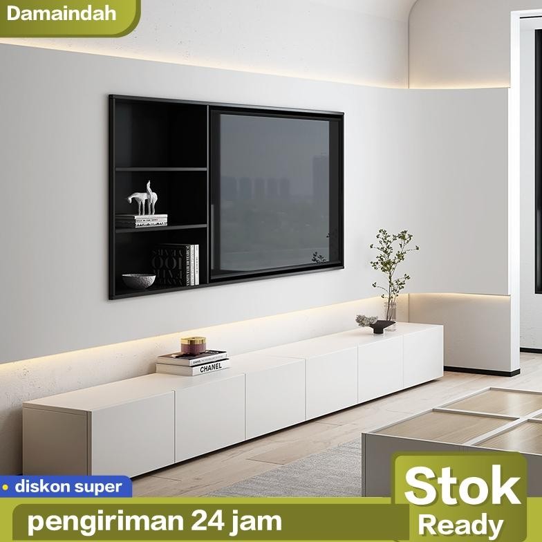 Jual Meja TV 240CM / Meja TV Gantung / IKEA BEST Identik / Kabinet TV ...