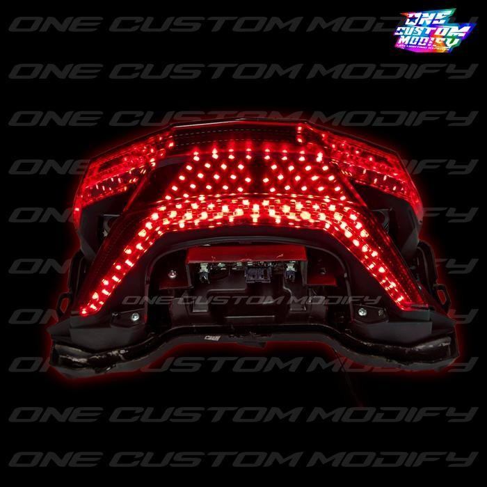 Jual Lampu Rem Led Running Pcx 160 Stoplamp Custom 8 & 10 Mode Untuk ...