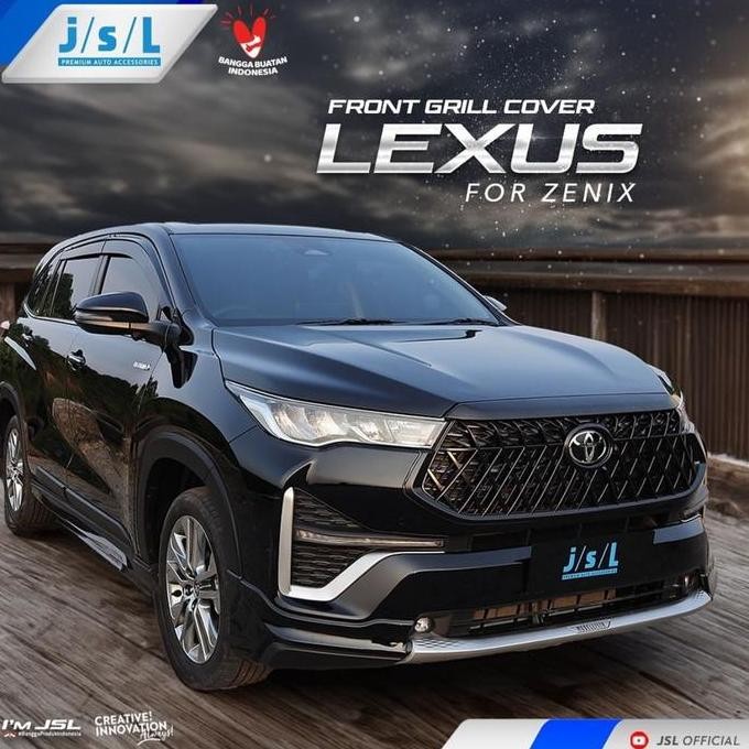 Jual Grille Innova Zenix Model Lexus Blacktivo Phantom Black | Shopee ...
