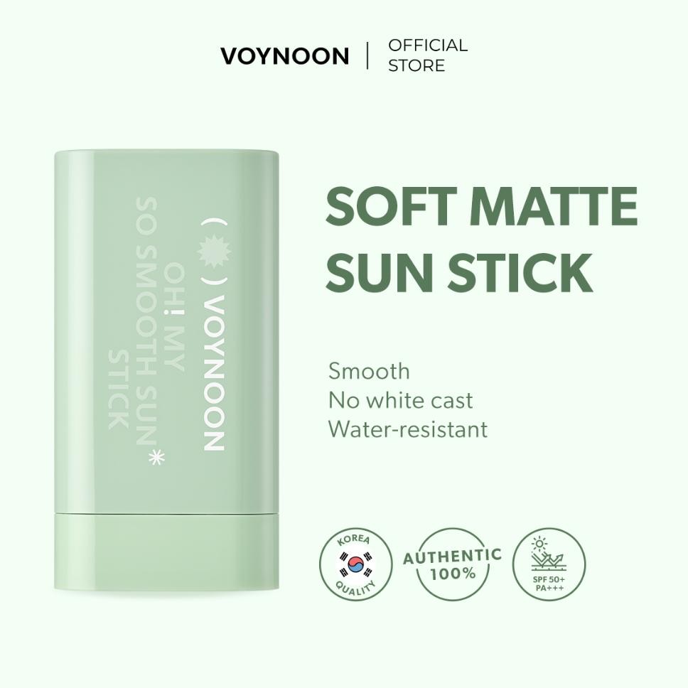 Jual Voynoon Oh My So Smooth Sun Sti 18Gr Spf 50 Pa Sunscreen No Sebum ...