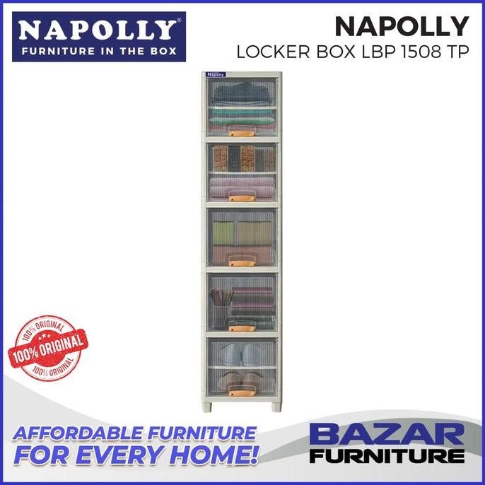 Jual Diskon Napolly Lemari Locker Box Lbp 1508 Tp Lbp1508Tp Rak Lemari ...