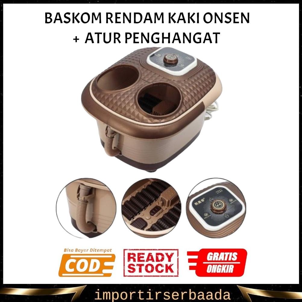 Jual IMP- ONSEN FOOT SPA MASSAGE EMBER BASKOM PIJAT RENDAM AIR KAKI ...