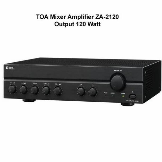 Jual Power Amplifier Toa Za2120 Za 2120 Original Toa New Stok | Shopee ...