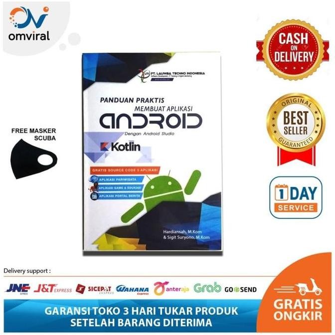 Jual Buku Android - Membuat Aplikasi Android Dengan Android Studio Kotlin | Shopee Indonesia