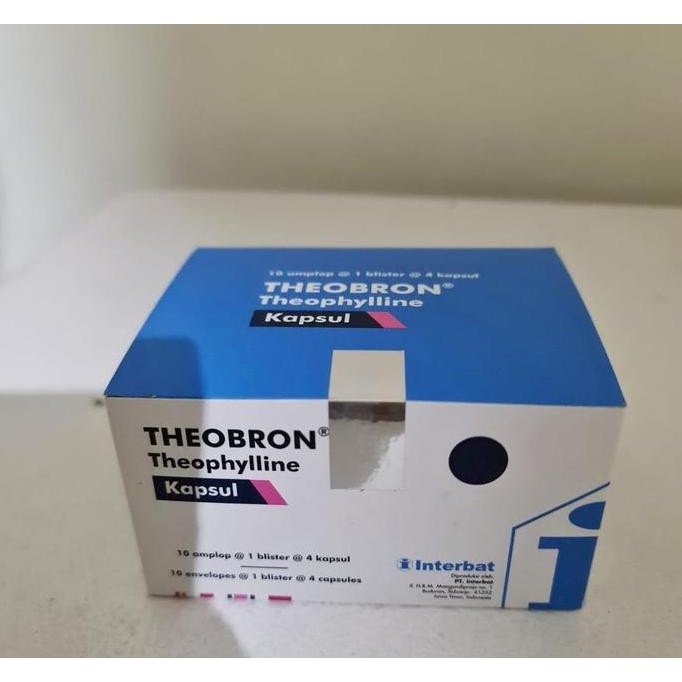 Jual NEW Theobron Kapsul 130 mg Obat Asma 1 Box Isi 40 Tablet Original ...