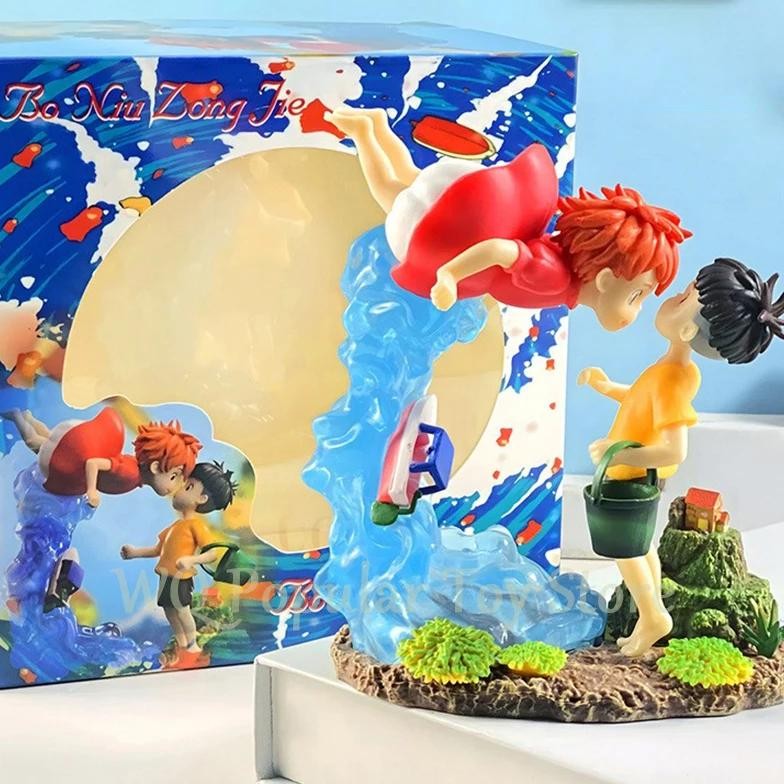 Jual 15cm Ponyo on The Cliff Figure Ponyo Sou Sky Seagal Figure Pvc Gk ...