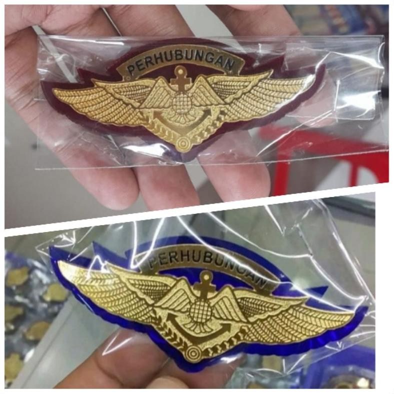 Jual sfI Wing perhubungan (mika biru - mika merah) magnet AST | Shopee ...