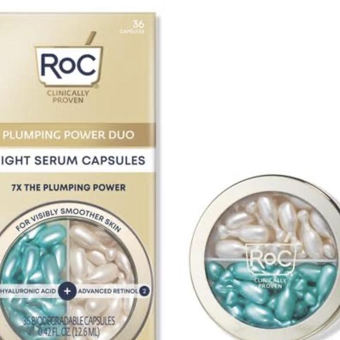 Jual Roc Skincare Retinol Correxion Line Smoothing Night Serum Capsules ...