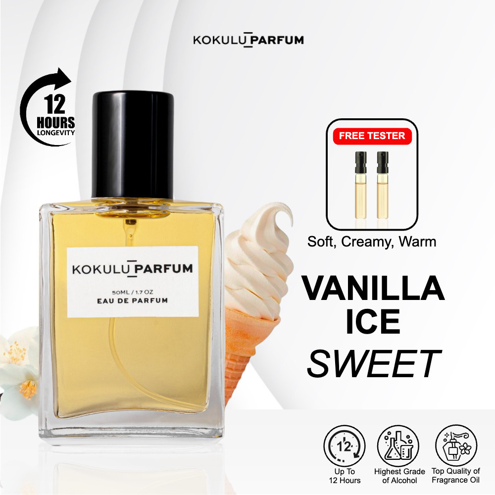 Jual Kokulu Parfum - Vanilla Ice Cream: Aroma Es Krim Vanila yang Manis ...