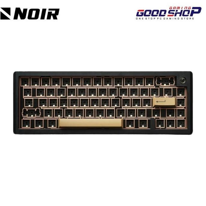 Jual Noir Spade65 65% Extra Fr4 Plate Ansi, Iso, Split Spacebar Layout ...