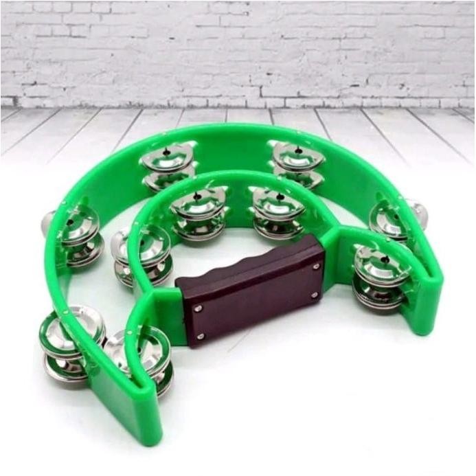 Jual Special Speeds Alat Musik Tamborin Tambourine Double Ring Plastik ...