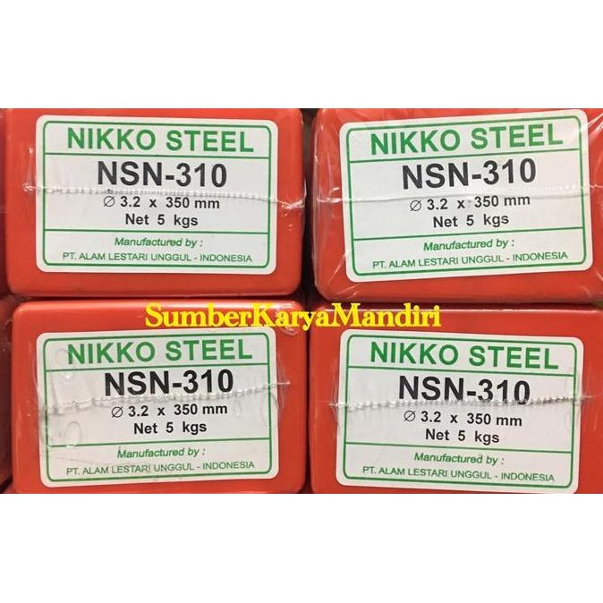 Jual Kawat Las NSN-310 3,2MM Nikko Steel | Shopee Indonesia