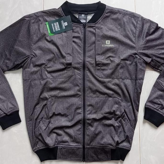 Jual Jaket Bomber Consina Caldiera Darkgrey | Shopee Indonesia