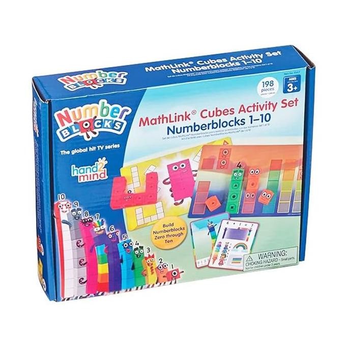 Jual Mathlink cubes numberblocks 1-10 educational toys mainan edukasi ...