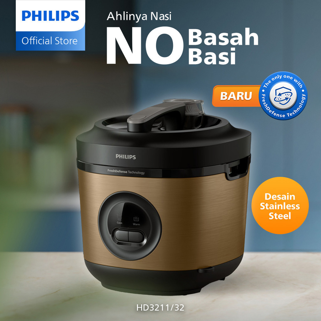 Jual Philips Rice Cooker Magicom 1.8 L - 3000 Premium Series HD3211/32 ...