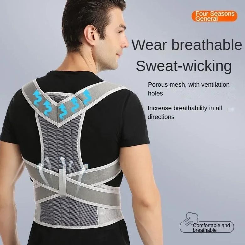 Jual PROMO!!! Adjustable Scoliosis Posture Corrector Corset Back Brace ...
