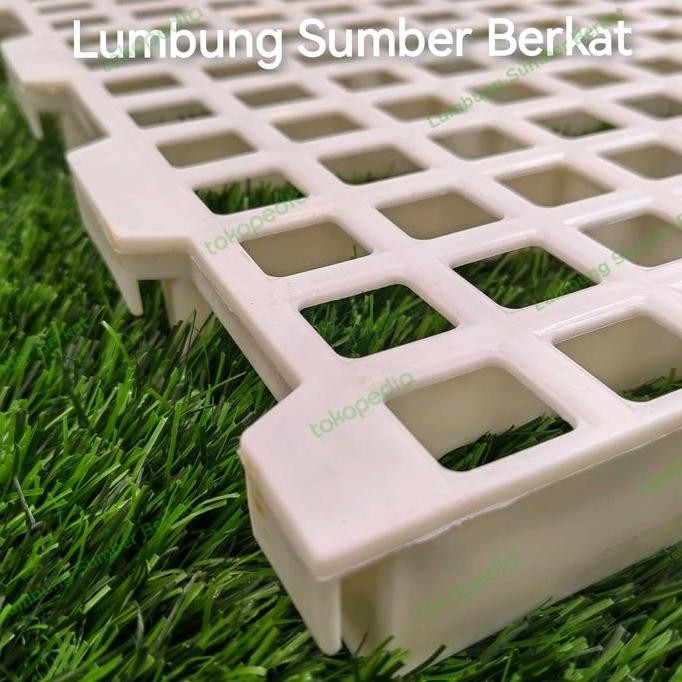 Jual SLAT PLASTIK GRADE A TATAKAN ALAS KANDANG HEWAN AYAM KAMBING IKAN TK | Shopee Indonesia
