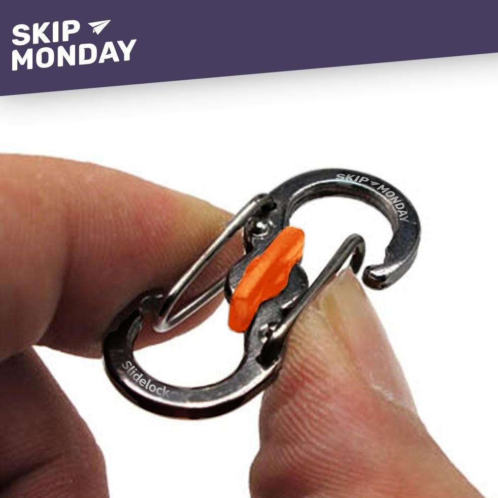 Jual Skip Monday Slidelock Carabiner S Biner Gantungan Tas Mini Hook ...