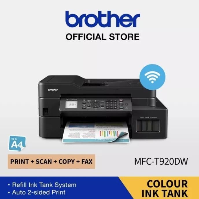 Jual Original Brother Mfc-T920Dw Printer Ink Tank Multifunction T920 ...