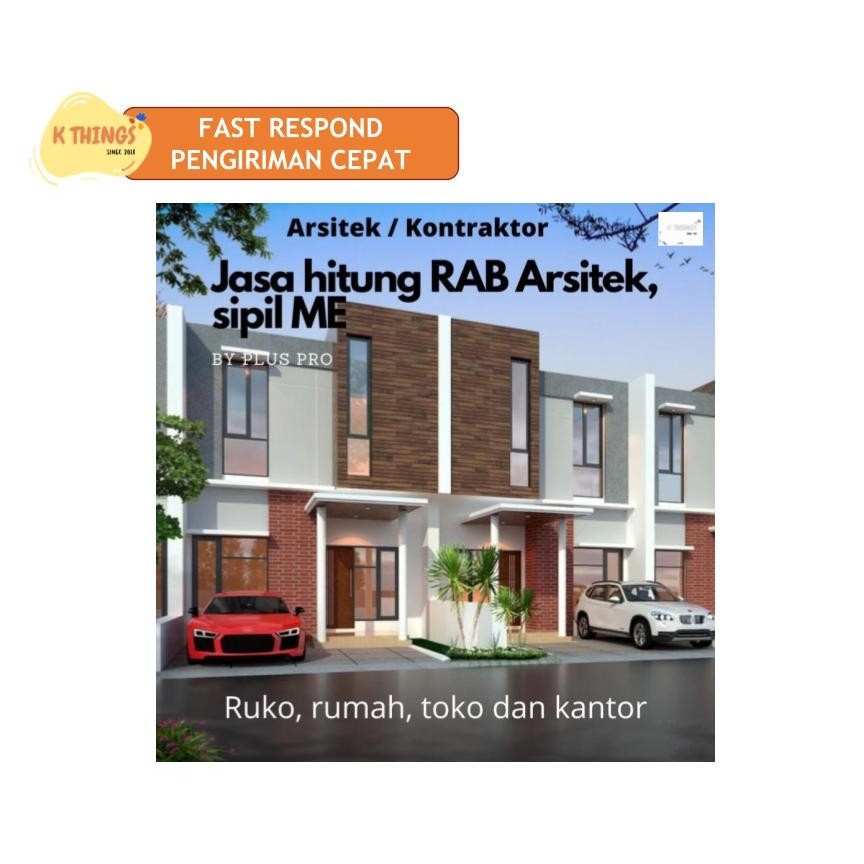 Jual RAB Bangunan Estimasi Harga Pembangunan Rumah Ruko Kantor ...