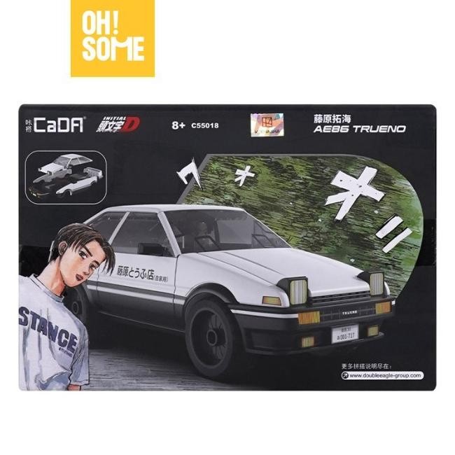 Jual Ohome Blo Mainan Rait Blo Uun 3D Diy Double E Cada Initial D Mobil ...