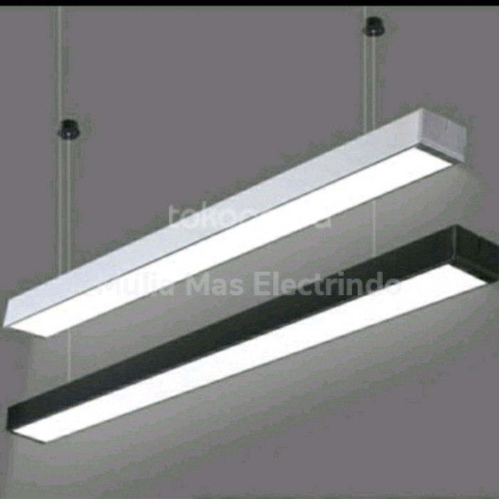 Jual lampu gantung led lampu plafon led office hanging lampu panjang ...