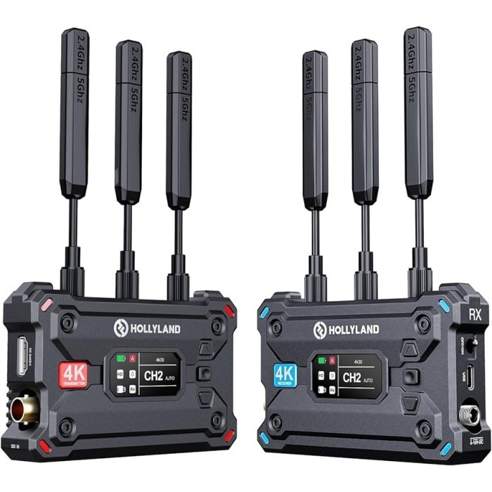 Jual Hollyland Pyro S 4K HDMI Wireless Video Transmission System Transmitter Receiver | Shopee ...