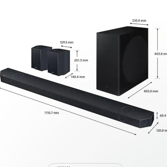 Jual SAMSUNG HWQ930D - WIRELESS SOUNDBAR 9.1.4CH HW Q930D DOLBY ATMOS ...