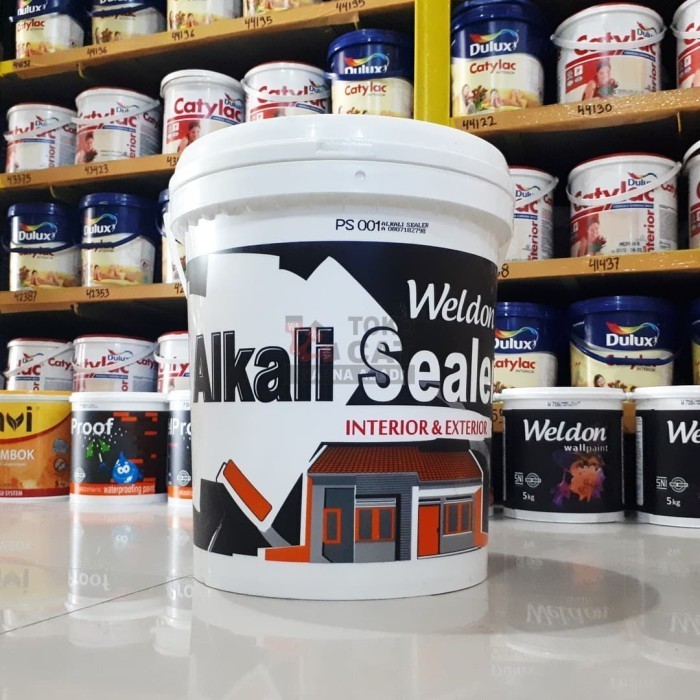 Jual Weldon Alkali Sealer 25 Kg - Cat Dasar Untuk Dinding Baru | Shopee ...