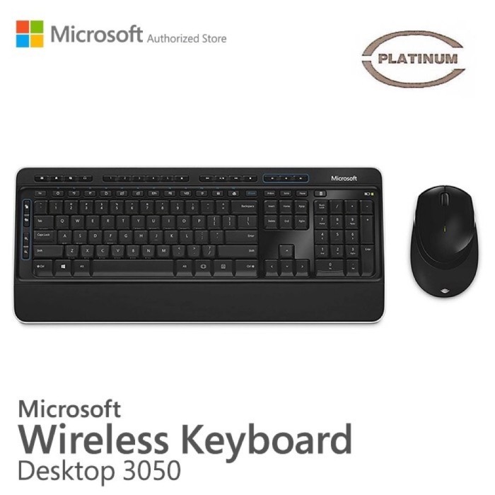 Jual Microsoft Wireless Desktop 3050 Unit Baru / Segel - Garansi Resmi ...