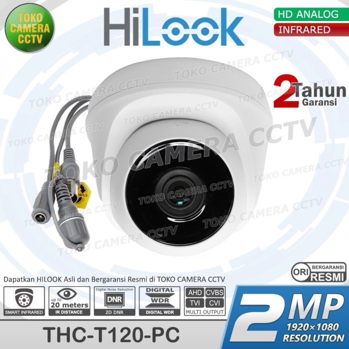 Jual Kamera Cctv Indoor 2Mp Hilook Thc T120 Pc | Shopee Indonesia
