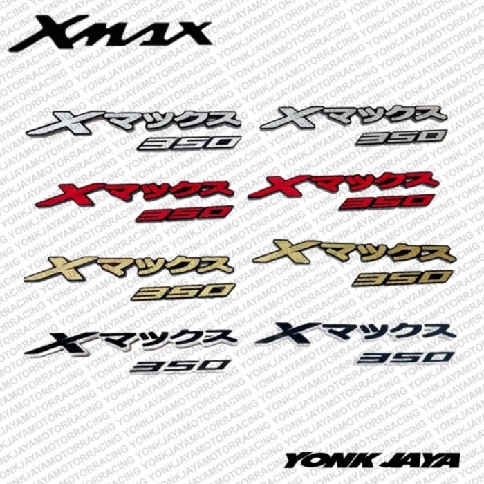 Jual Jual [READY] LOGO / EMBLEM 3D AKRILIK TIMBUL XMAX 350 JAPAN KANAN ...