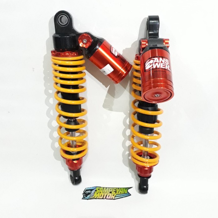 Jual Sok Shock Skok Belakang Answer Kuning Tabung Miring 340 Mm Barang ...
