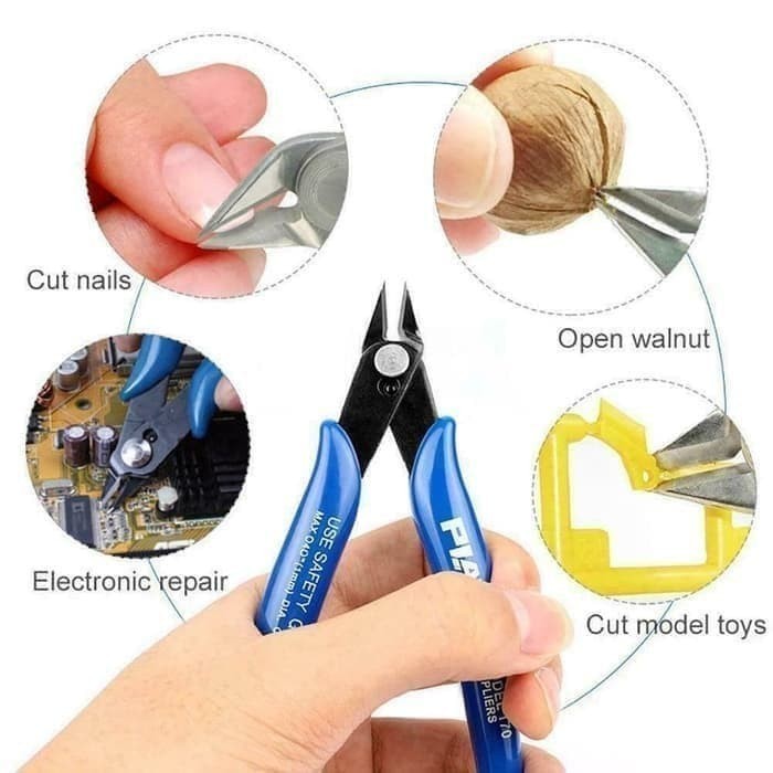 Jual Tang Potong Plato 170 Wire Cutter Nipper Mini Plier Tang Potong ...